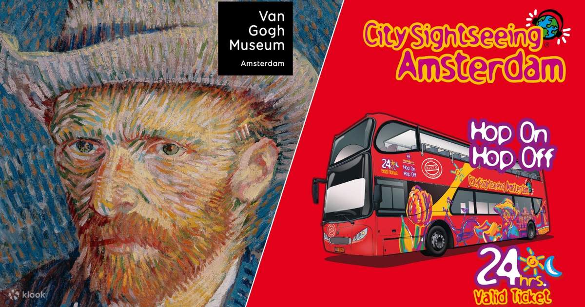 Van Gogh Museum and Hop-On Hop-Off Bus Pass in Amsterdam, Netherlands ...