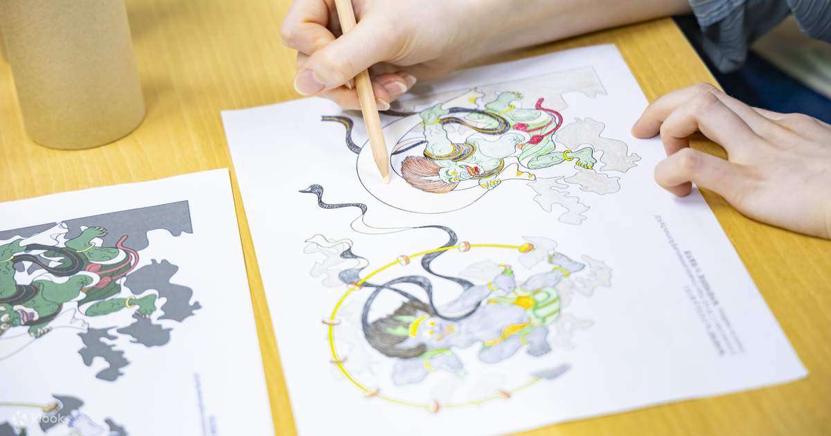 Tokyo : Expérience de coloriage d'estampes Ukiyo-e à Ginza - Klook ...