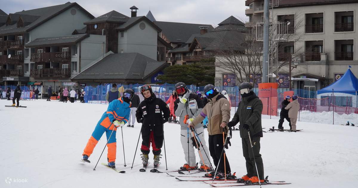 Private Ski Lessons at Alpensia resort with Professional Instructor ...