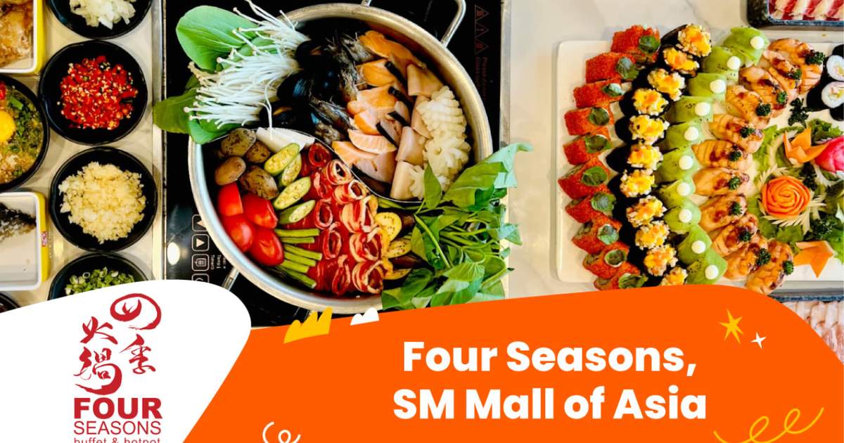 Four Seasons Buffet and Hotpot in SM Mall of Asia - Klook Philippines