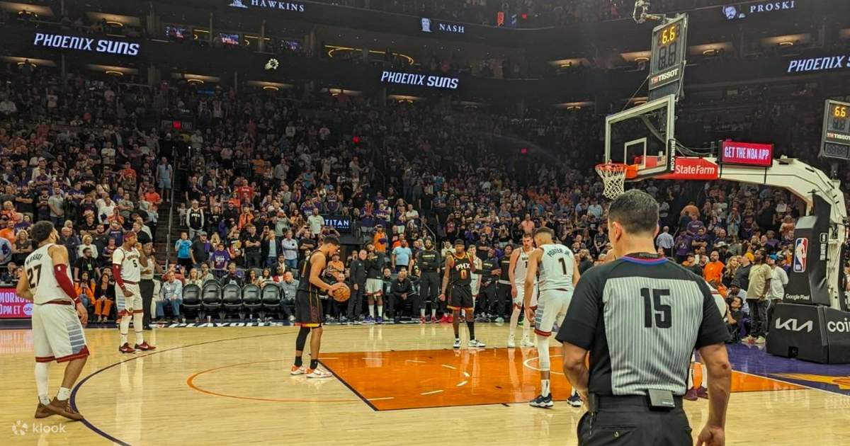 Phoenix Suns Basketball Game at Footprint Center - Klook India