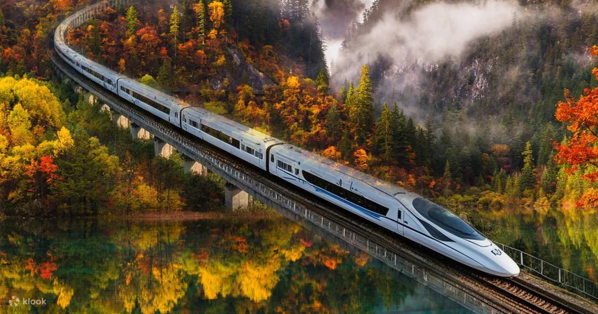Sichuan Chengdu Jiuzhaigou High-End Bullet Train Upgrade 3-Day Tour ...