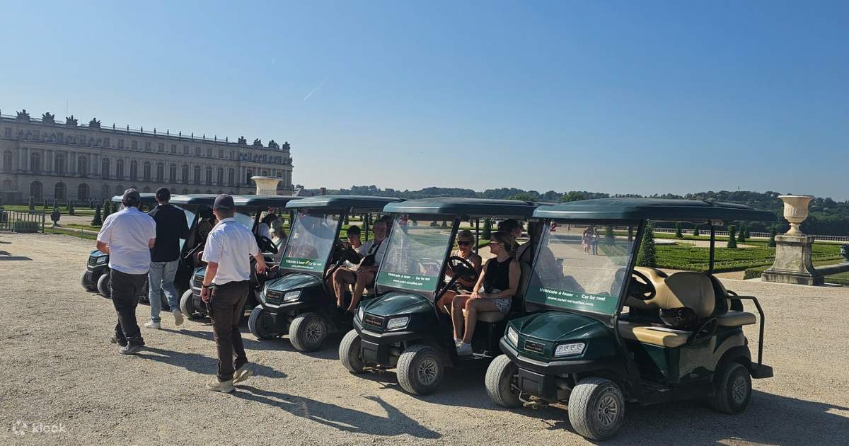 Golf Cart and Bike One Day Tour in Versailles - Klook