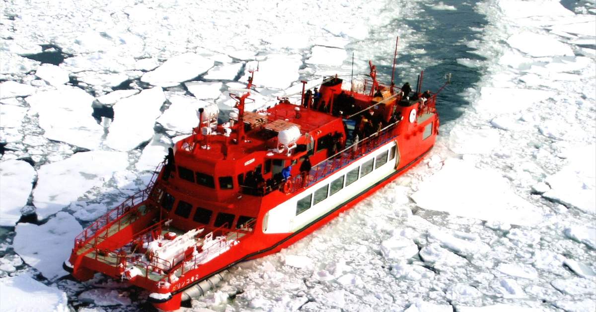 Icebreaker Cruise & Ocean Park & Sounkyo Ice Fall Fes with lunch ...