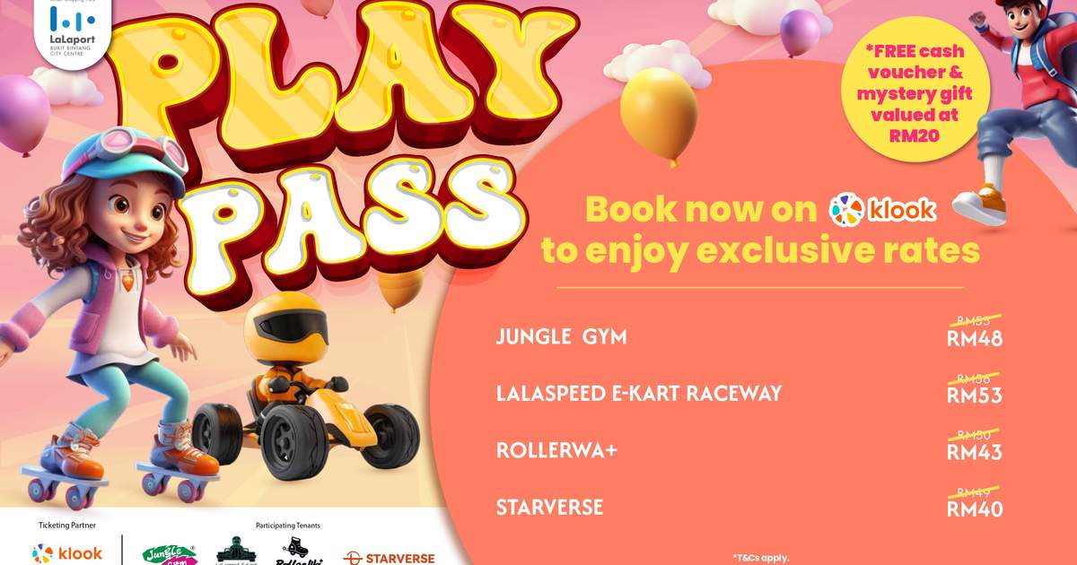 LaLaport Play Pass in Kuala Lumpur - Klook