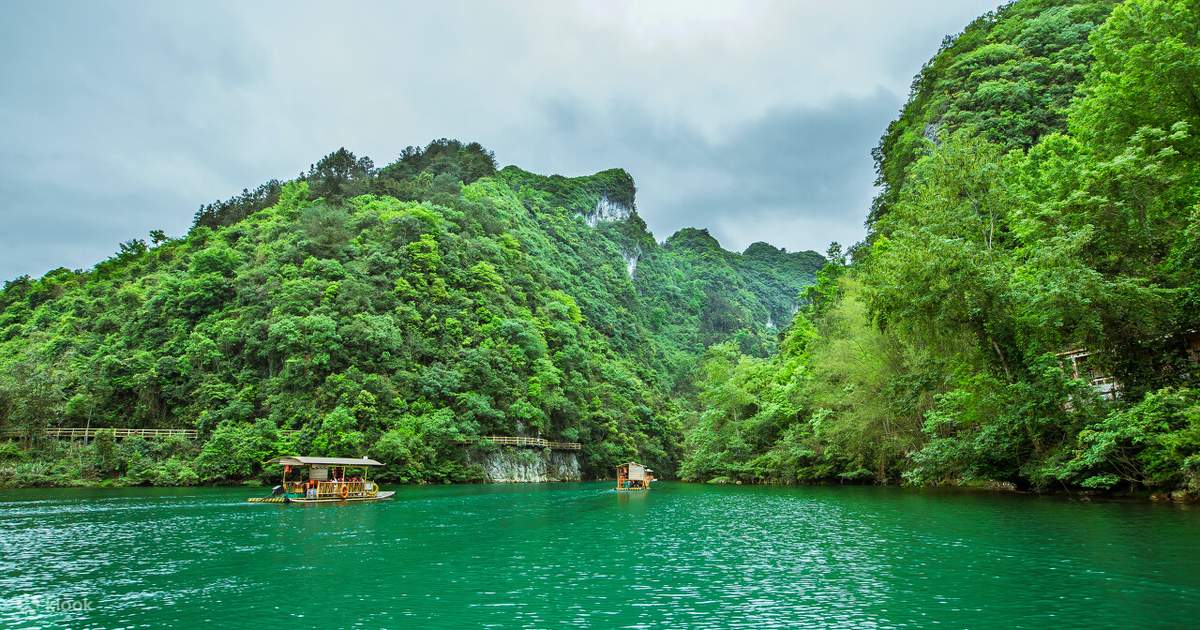 Adventure in Guizhou | 2-Day Tour to Libo Xiaoqikong + Xijiang Qianhu ...