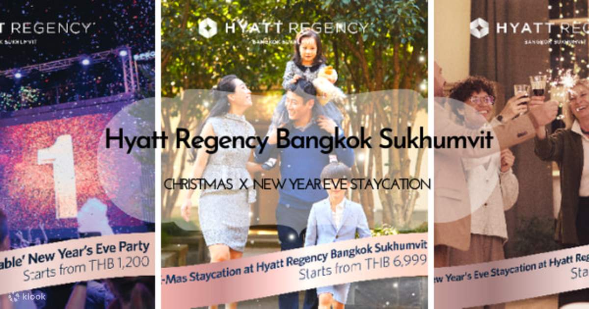 Festive Staycation in Hyatt Regency Bangkok Sukhumvit - Klook États-Unis