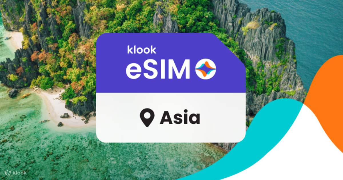 5G eSIM Asia - Klook Singapore