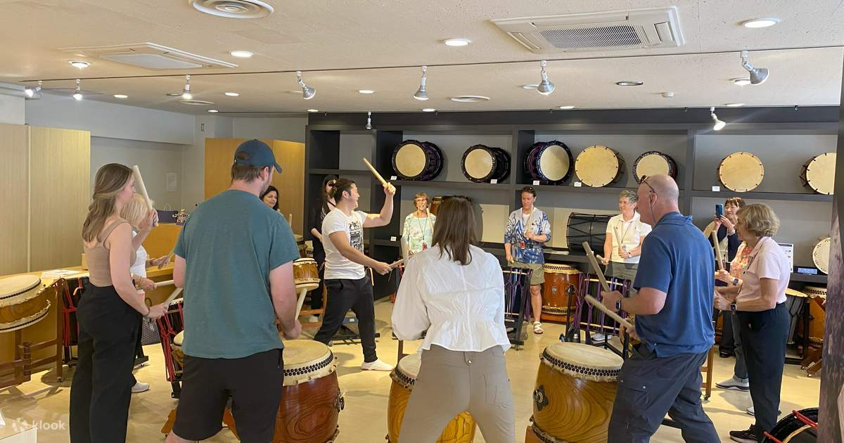 Tokyo: Authentic Japanese Taiko Drumming Workshop - Klook