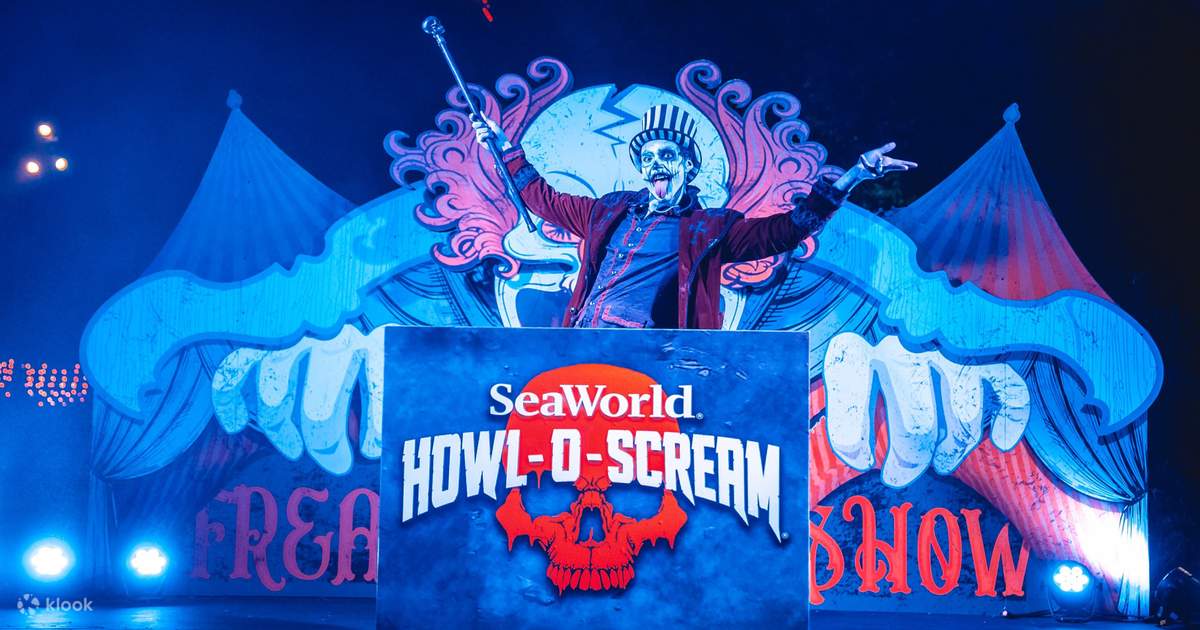 Vé Howl-O-Scream của SeaWorld San Diego - Klook Việt Nam