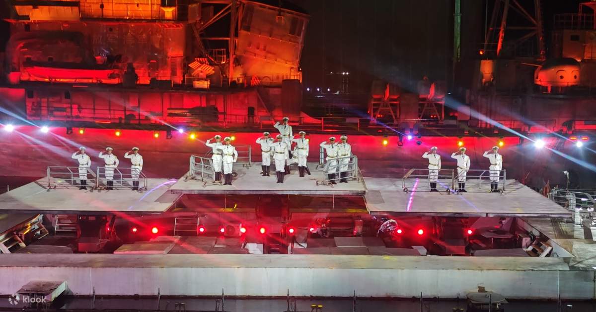 Real-scene performance ticket for the Night of Zhanjiang Naval Port ...