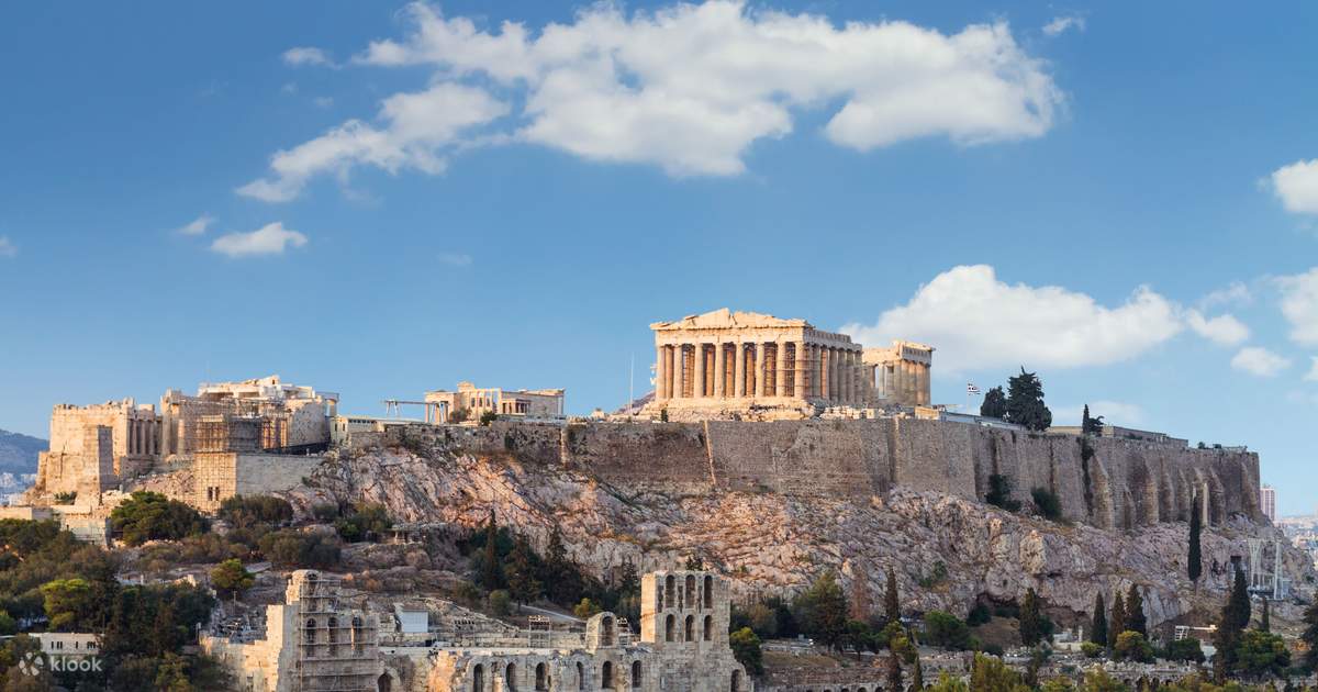 Acropolis of Athens entry ticket with optional self-guided audio tours ...