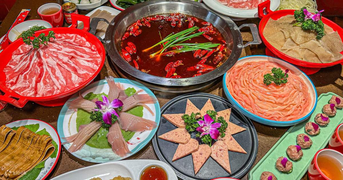 Prasmanan Chengdu "Sheng Shi Jin Guan Cheng Hot Pot" (Menyaksikan ...