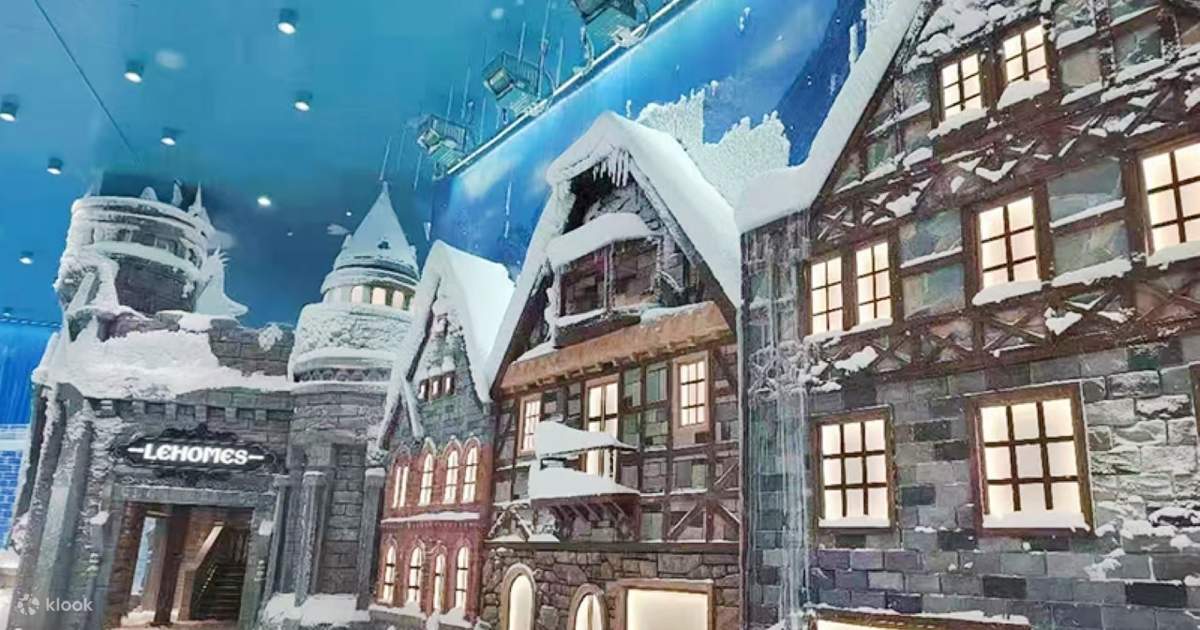 Le Man Ice and Snow Kingdom (Foshan Shunde Store) - Klook Singapore