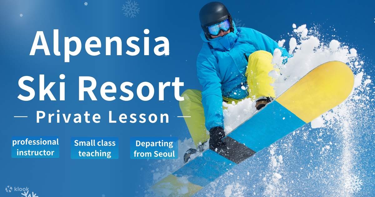 Pyeongchang Alpensia Ski Resort - Ski Lesson only - Klook