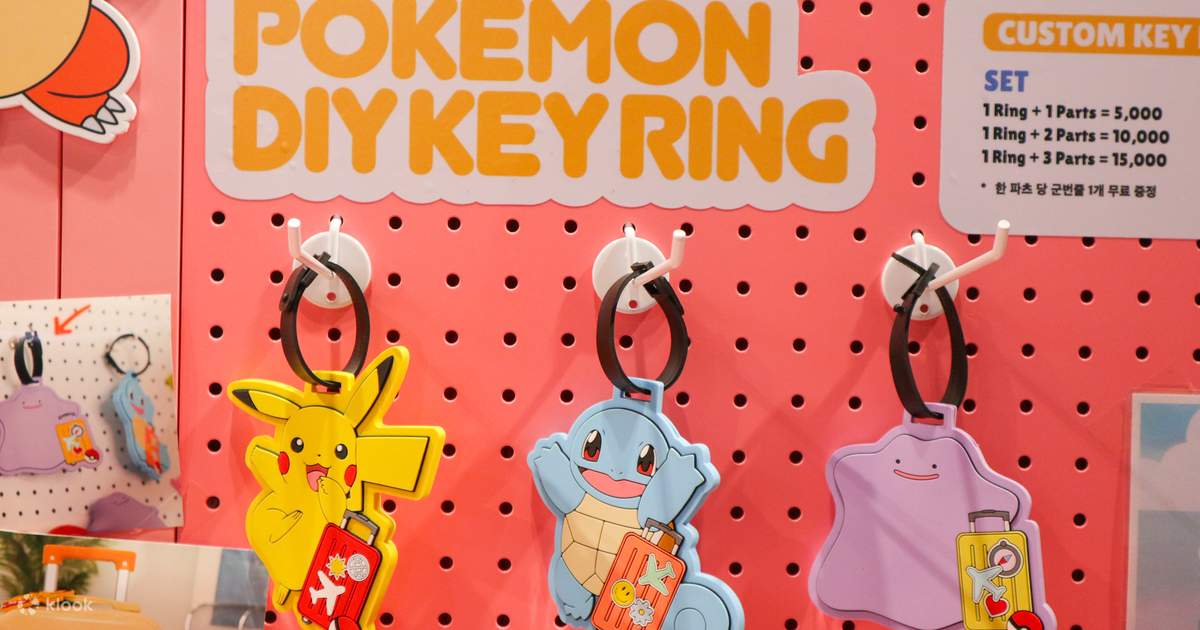 Pocketmon Keyring DIY at PLAY IN THE BOX in COEX Seoul - Klook Philippines