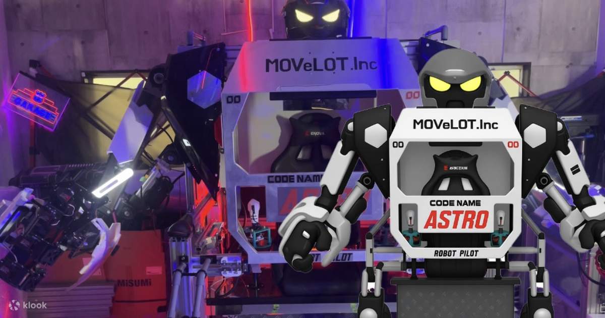 Giant Robot Boarding and Piloting Experience in Tokyo - Klook