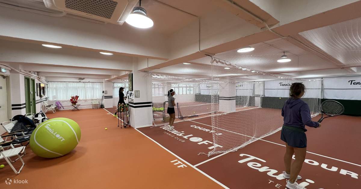 Rental of indoor tennis practice court - Klook Singapore