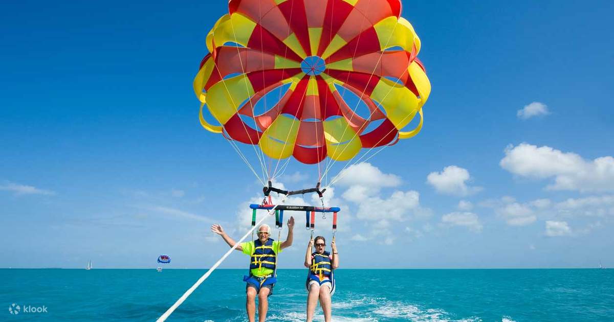 Parasailing Experience On Marine Try Fly - Sharm El Sheikh - Klook ...