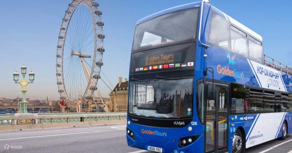 Londen hop-on hop-off bus en ticket voor de Tower of London - Klook ...