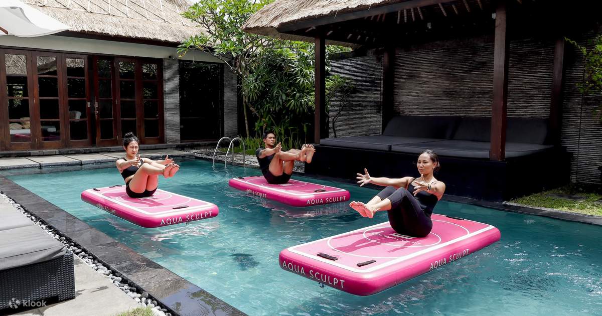 Floating Fitness Experience at Peppers Seminyak Bali - Klook Australia