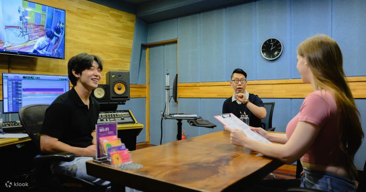 K-Pop Song Recording Experience in Seoul, Korea - Klook