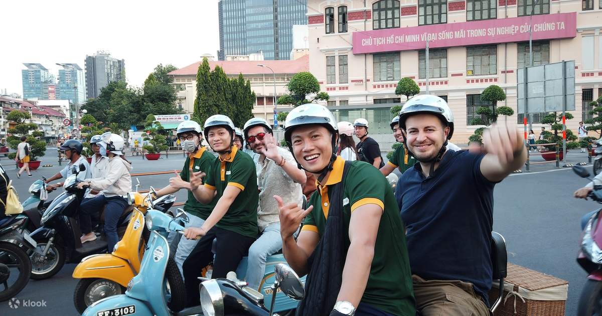 西贡秘密半日城市亮点 Vespa 之旅 - Klook客路