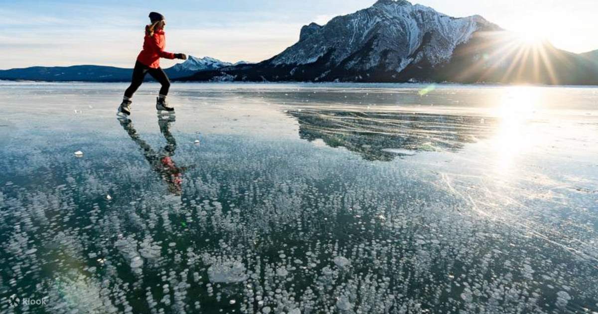 Icefields Parkway and Ice Bubbles of Abraham Lake Tour in Banff - Klook ...