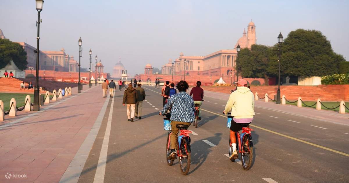 Delhi: New Delhi Guided Tour By Cycle - Klook Singapore
