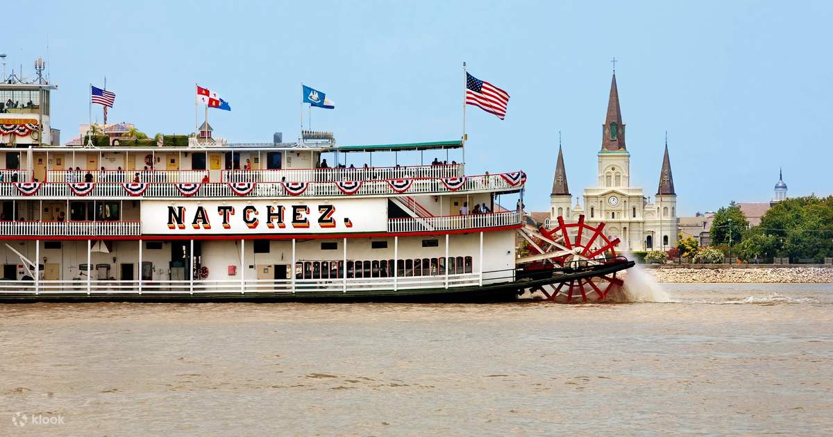 New Orleans Steamboat Natchez Morning and Afternoon Jazz Cruise - Klook ...