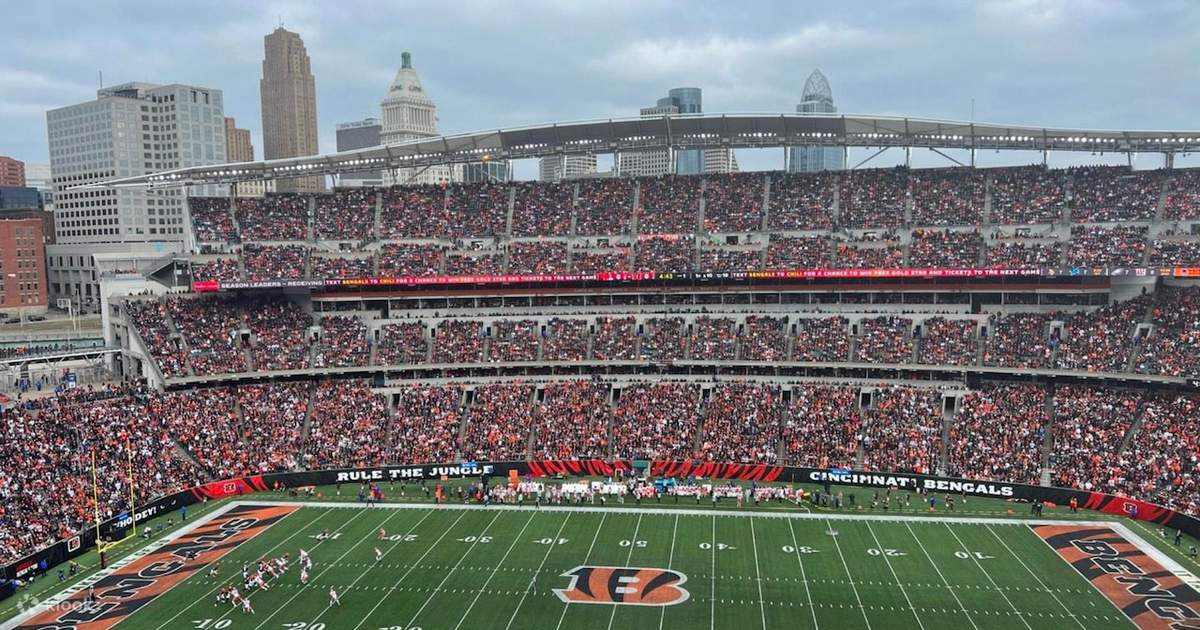 Pertandingan Sepak Bola Cincinnati Bengals di Paycor Stadium - Klook ...
