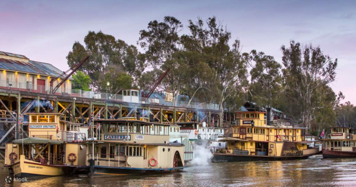 Murray River Paddlesteamers and Wine Tour - Klook