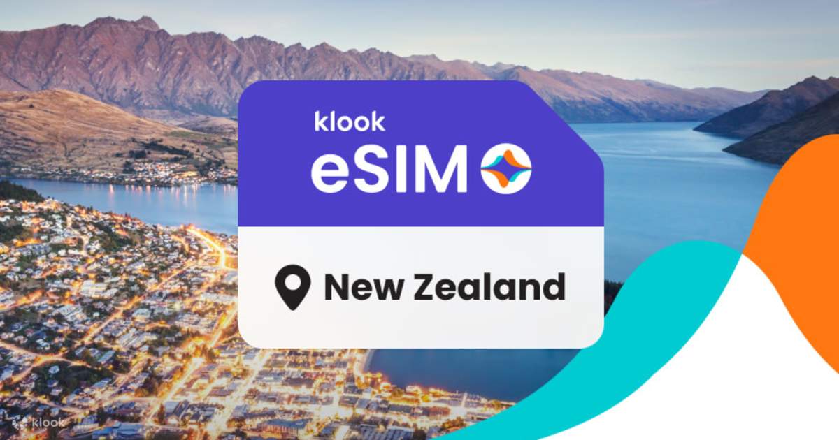 eSIM New Zealand with high-speed and stable Internet connection - Klook ...