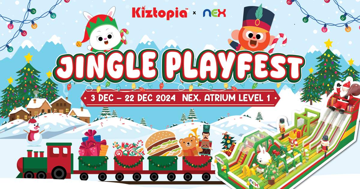 NEX Christmas Event (Jingle Play Fest) - Klook Singapore