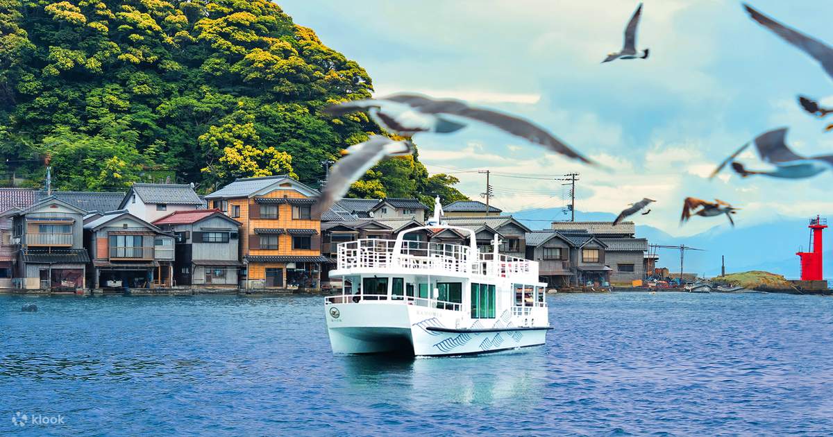Amanohashidate of Japan's Three Great Views, Ine Funaya (Boathouses ...