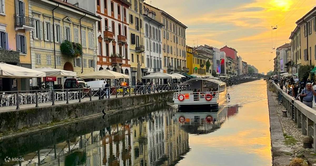 Pengalaman aperitif dengan menaiki bot di Navigli - Klook Amerika Syarikat