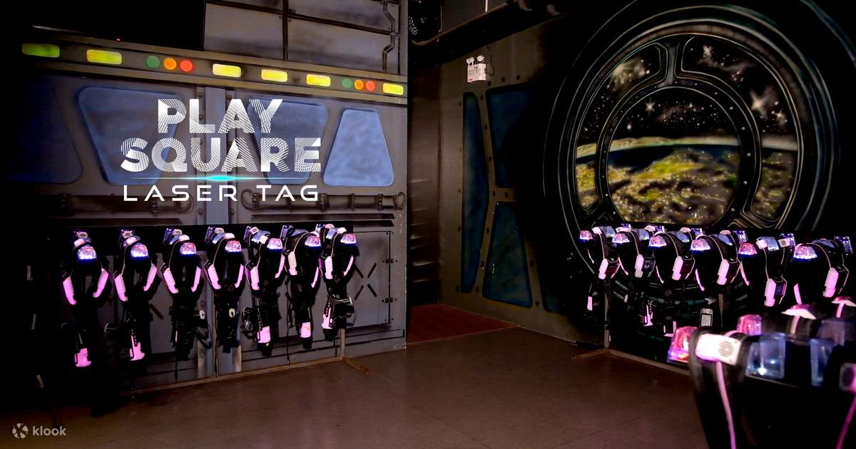 Playsquare Laser Tag E-voucher - Central EastVille - Klook Australia