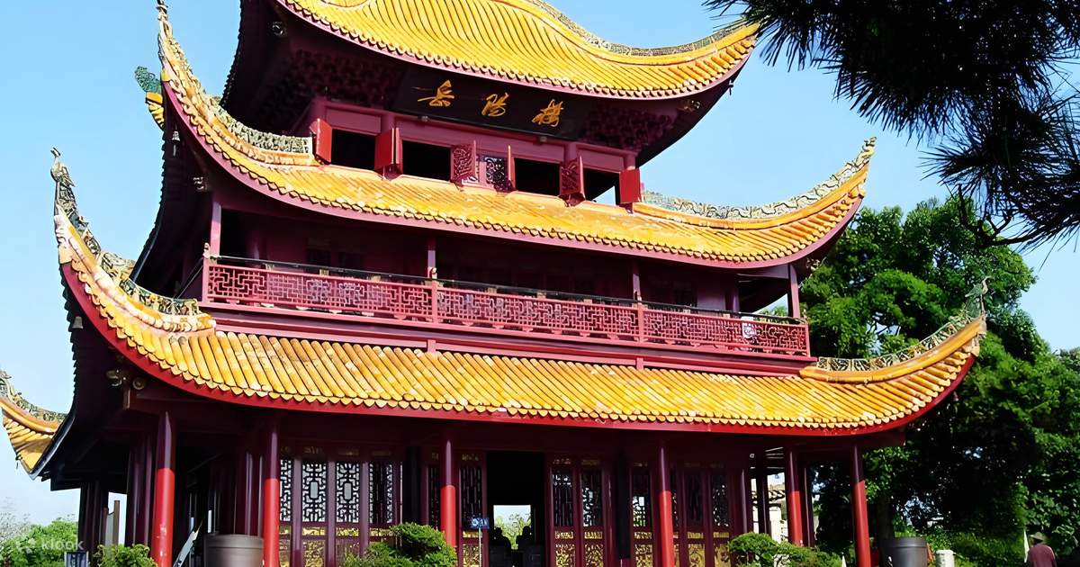 One-day tour of Hunan Quzi Cultural Park Yueyang Tower (delicate group ...