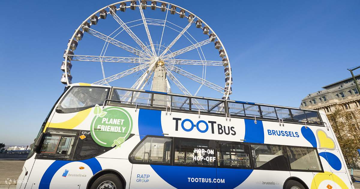 Brussels Hop-On Hop-Off Bus by Tootbus - Klook Philippines