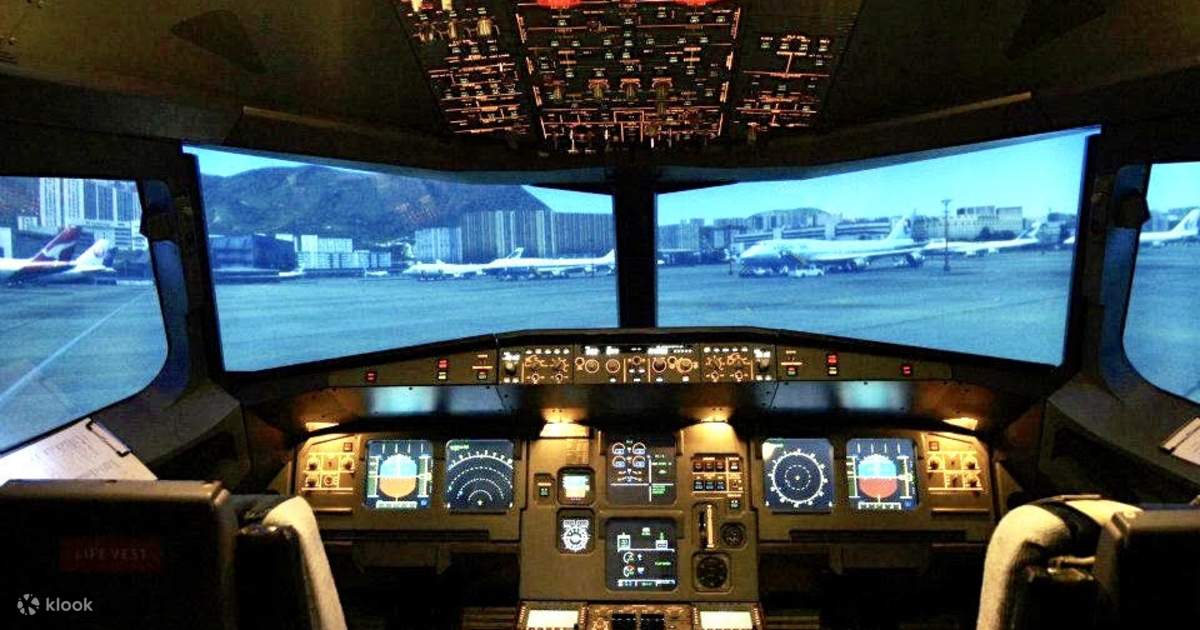 수방자야 공항 에어버스 A320 비행 시뮬레이터 체험 - 클룩 Klook 한국