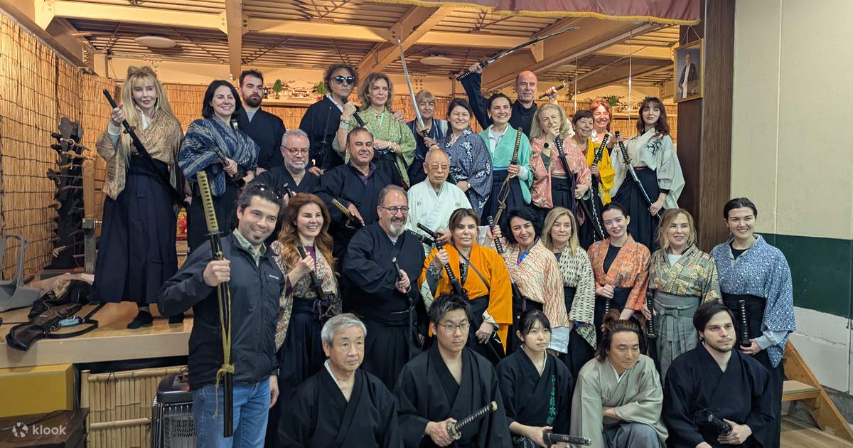 SHOGUN Experience Group Samurai Training Bushido Workshop - Klook The ...