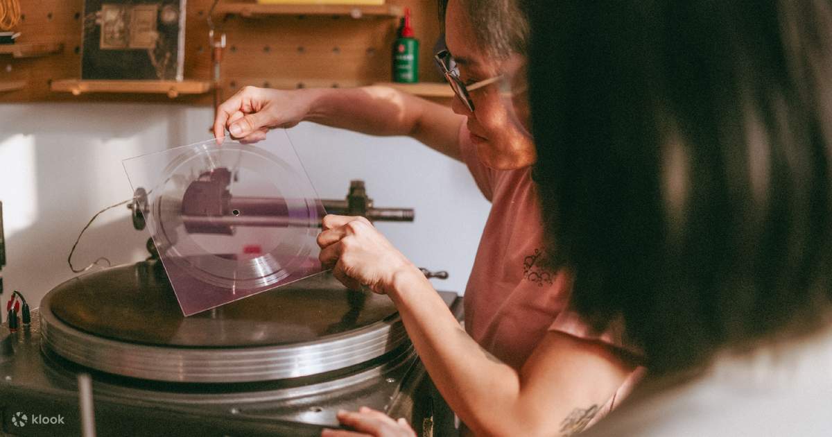 Lathe-cut Record Experience in Singapore - Klook Hong Kong