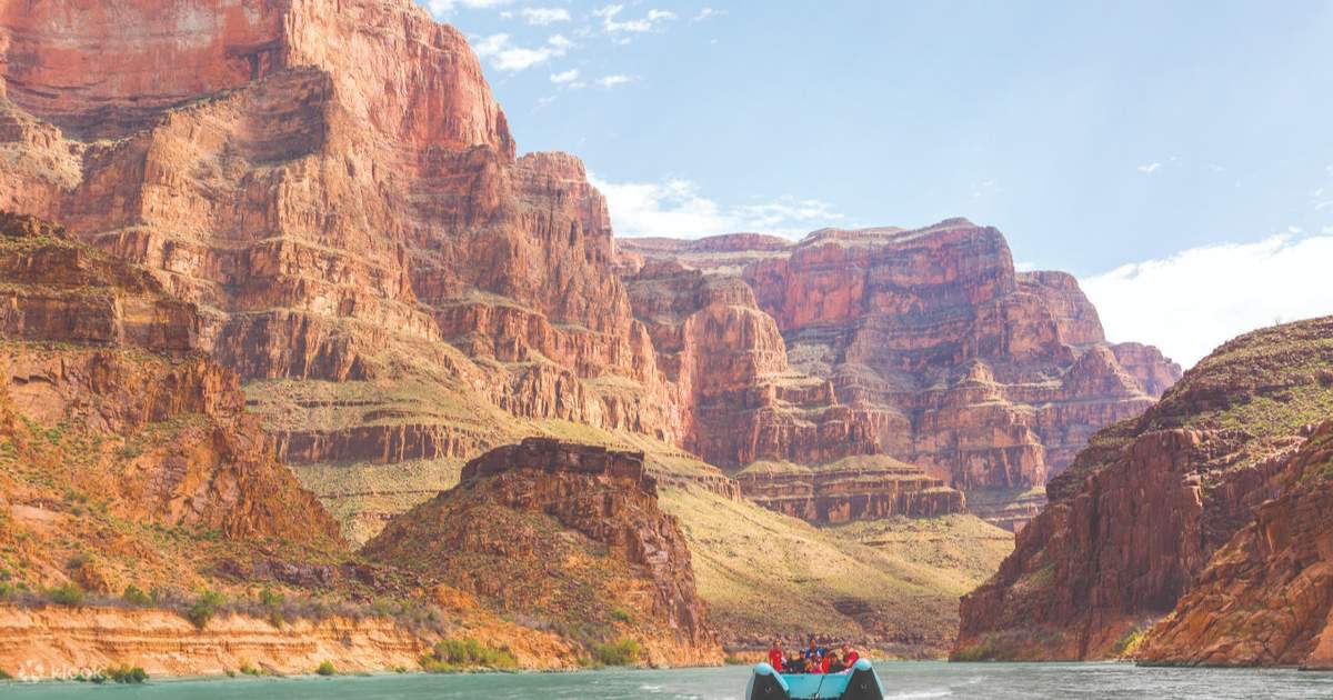 Whitewater rafting with helicopter transfer at Grand Canyon West - Klook
