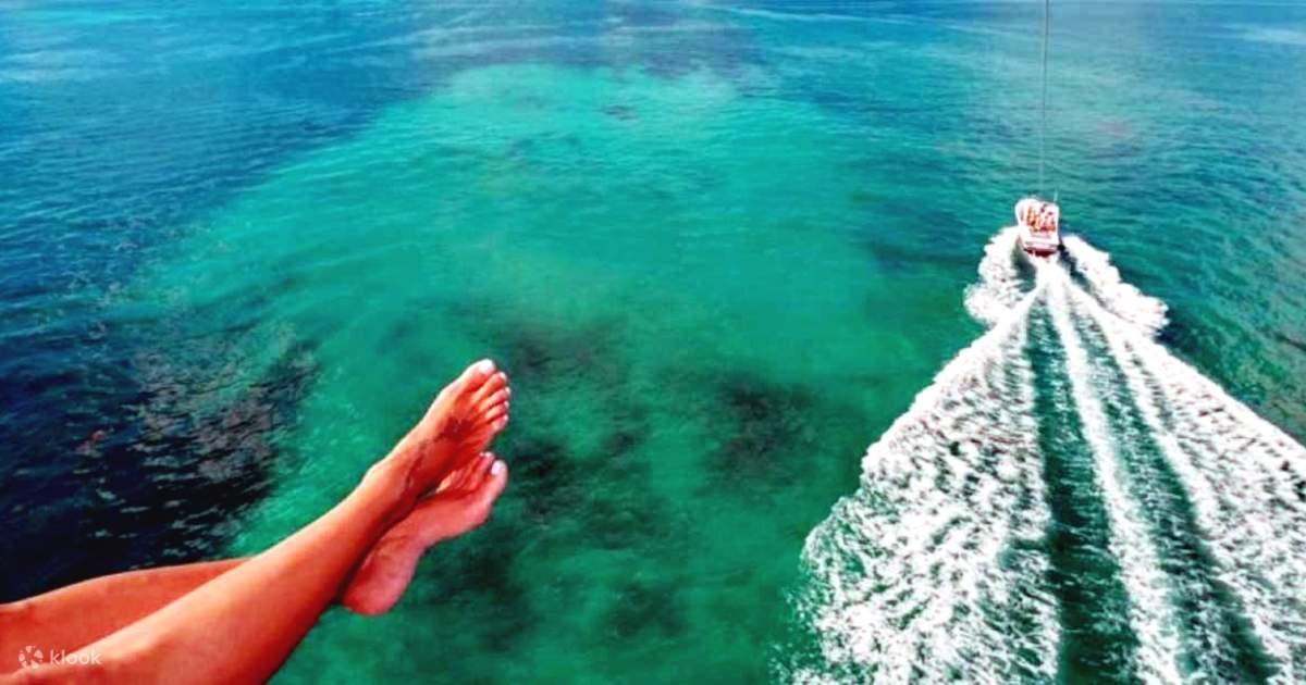 Sharm El Sheikh: Parasailing na may Opsyonal na Pagsakay sa Banana Boat ...
