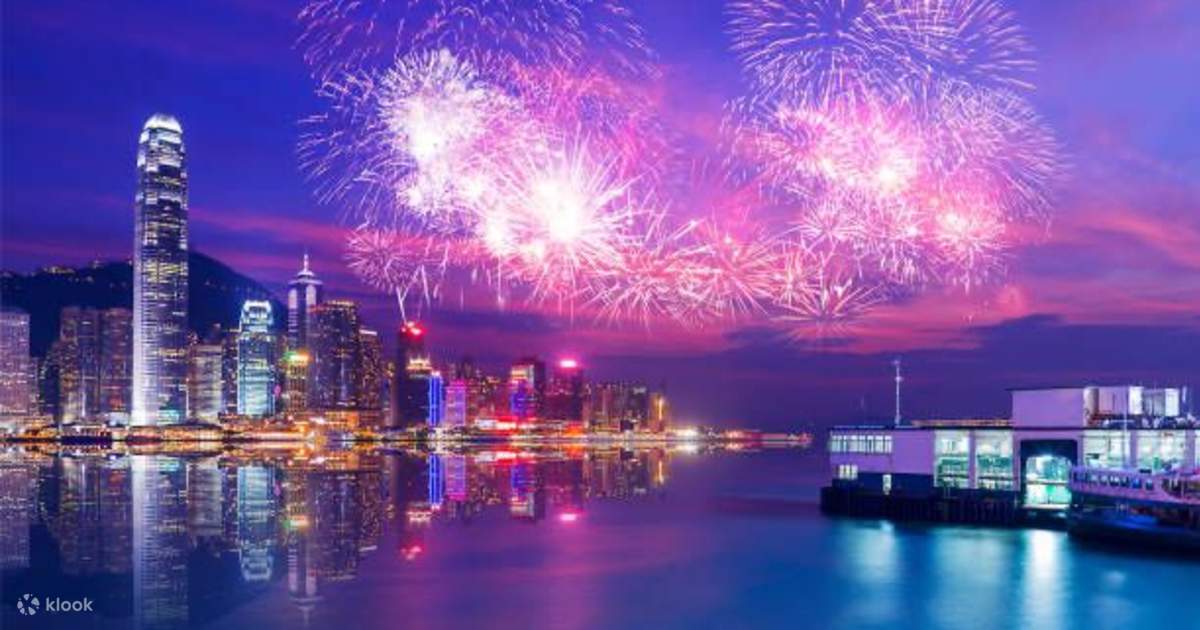National Day Fireworks Display - Star Ferry Pier, Tsim Sha Tsui Pier ...