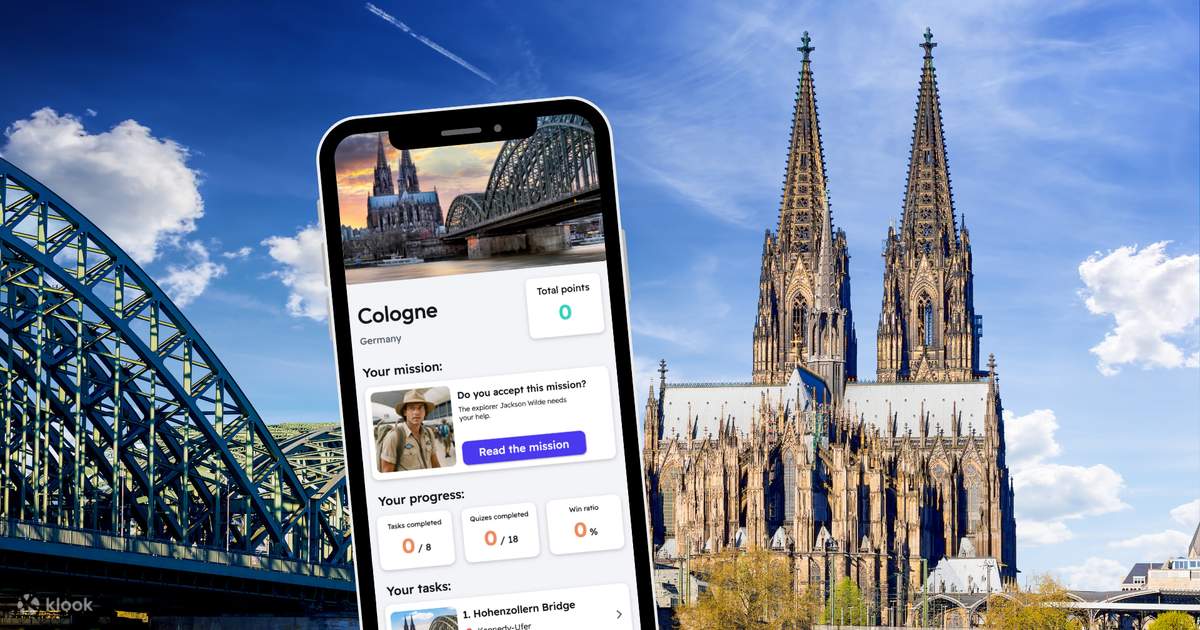 Cologne Exploration Game and City Tour on your Phone - Klook United States