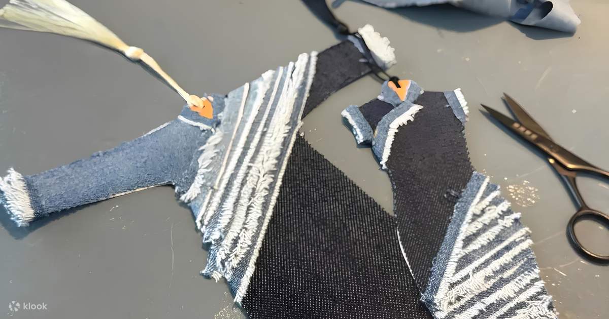 "Denim Repurposed Cheongsam Bookmark" Workshop - Klook Philippines