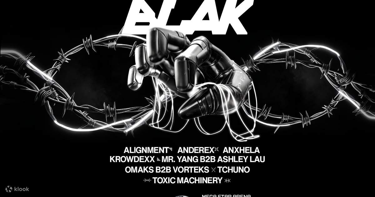 Evolution Events Asia presents BLAK 2025 - Klook Hong Kong