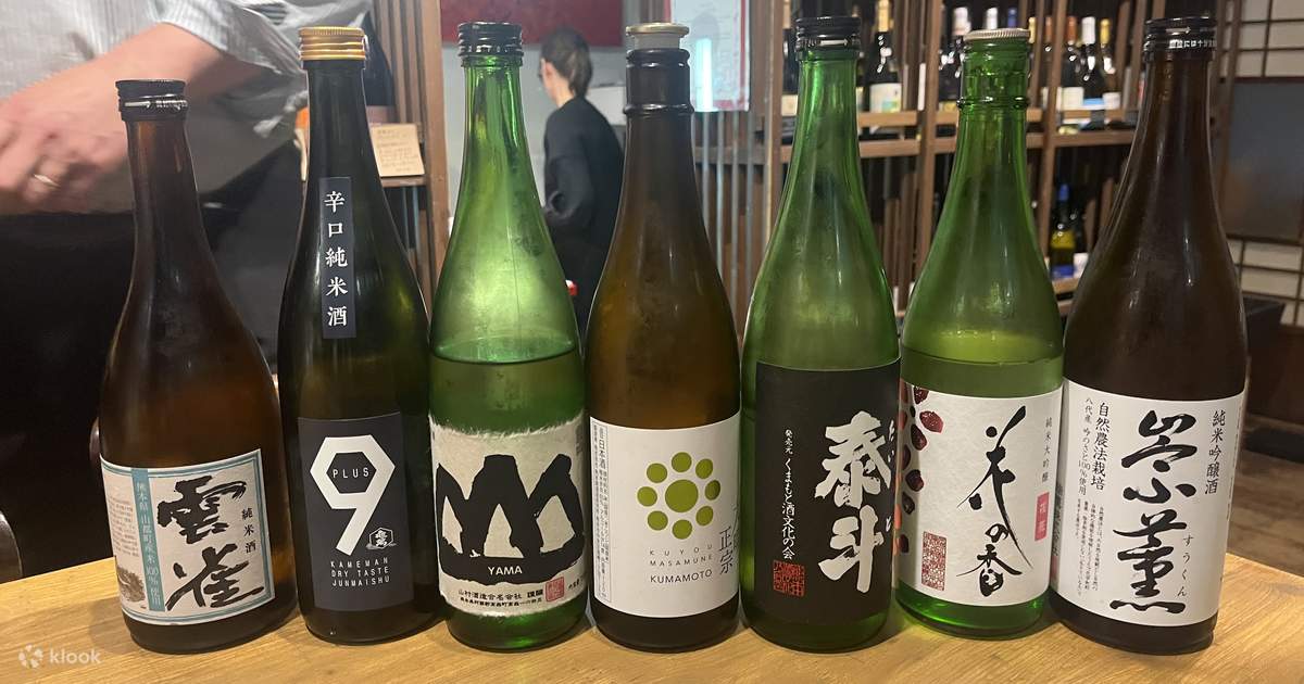 Kumamoto Sake & Shochu Tasting at Kawakami Liquor Store - Klook Singapore