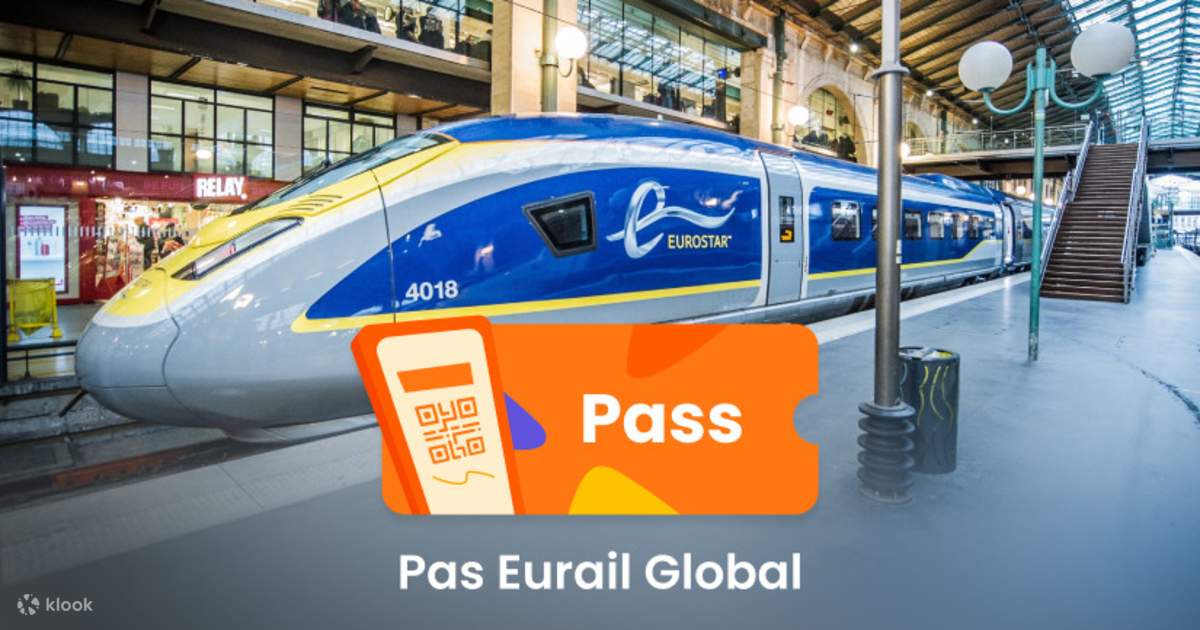 Eurail Global Pass (Pas Mudah Alih) - Klook Amerika Syarikat
